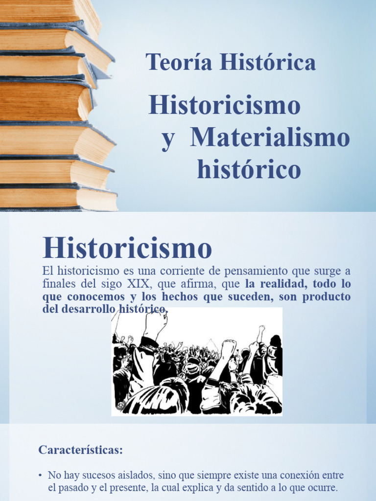 Tema Historicismo | PDF | Educación en artes liberales