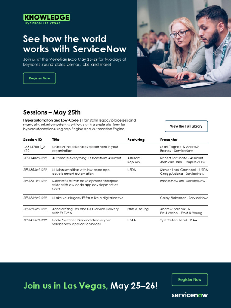 Las Vegas Hyperautomation and Low-Code - Knowledge 2022 | PDF ... Las Vegas Hyperautomation and Low-Code - Knowledge 2022 | PDF ...