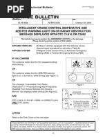 Front Radar Calibration Requirement | PDF