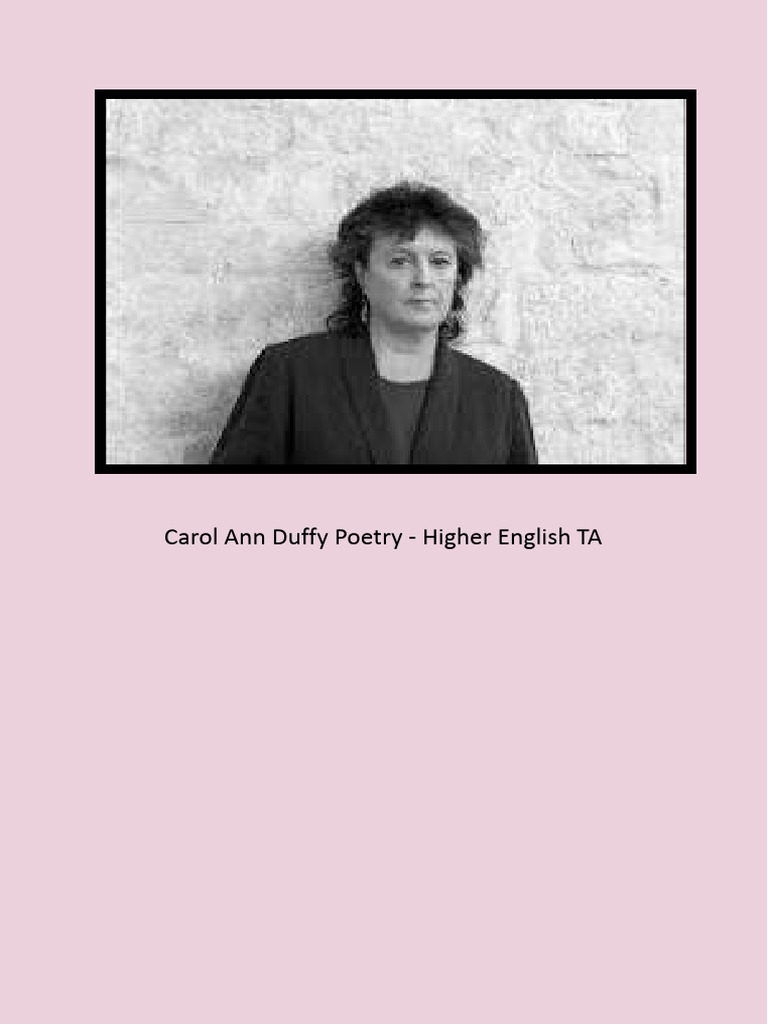Carol_Ann_Duffy_Poetry_Analysis_ | Download Free PDF | Poetry | Love