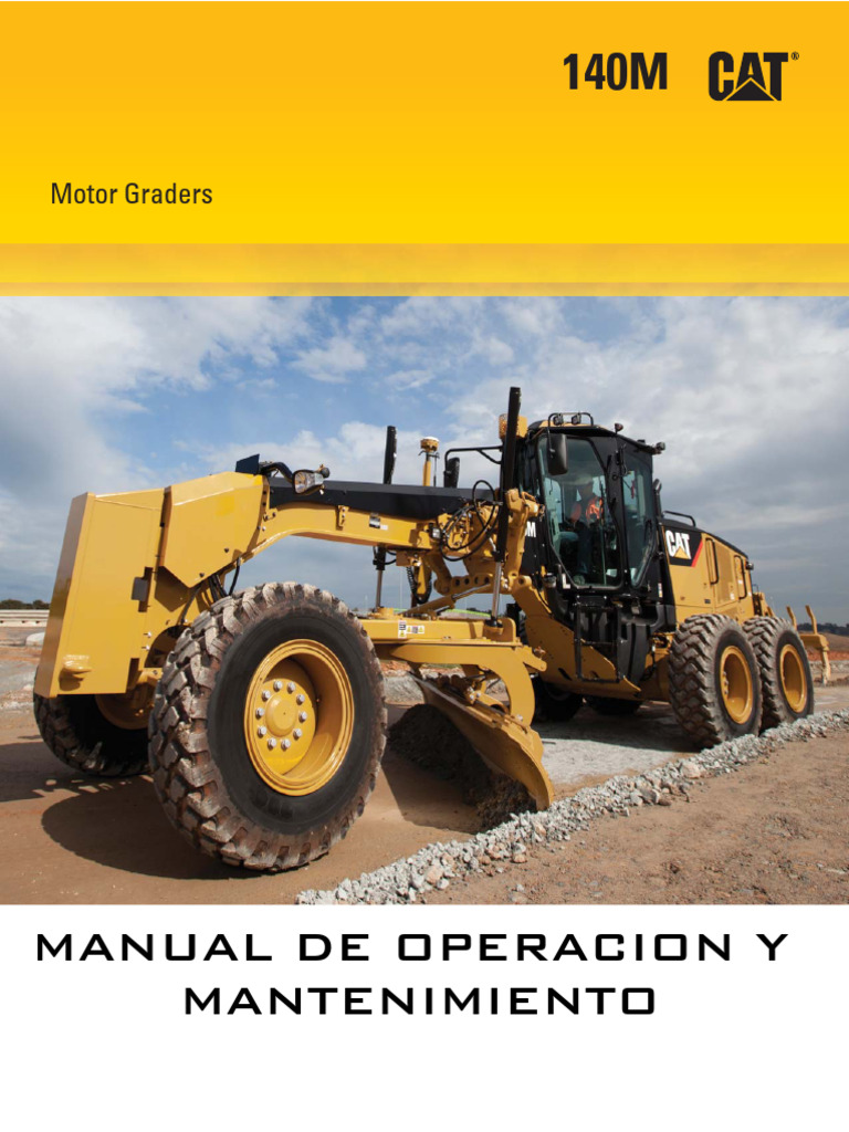 Manual de Operacion y Mantenimiento Motoniveladora Cat CS78B | PDF | Amianto | Administración de ...
