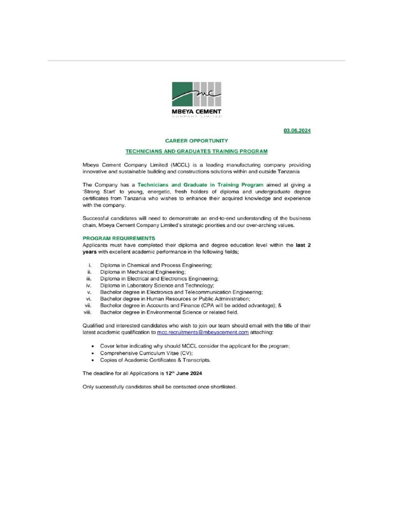 MBCC-INTERNSHIP | PDF