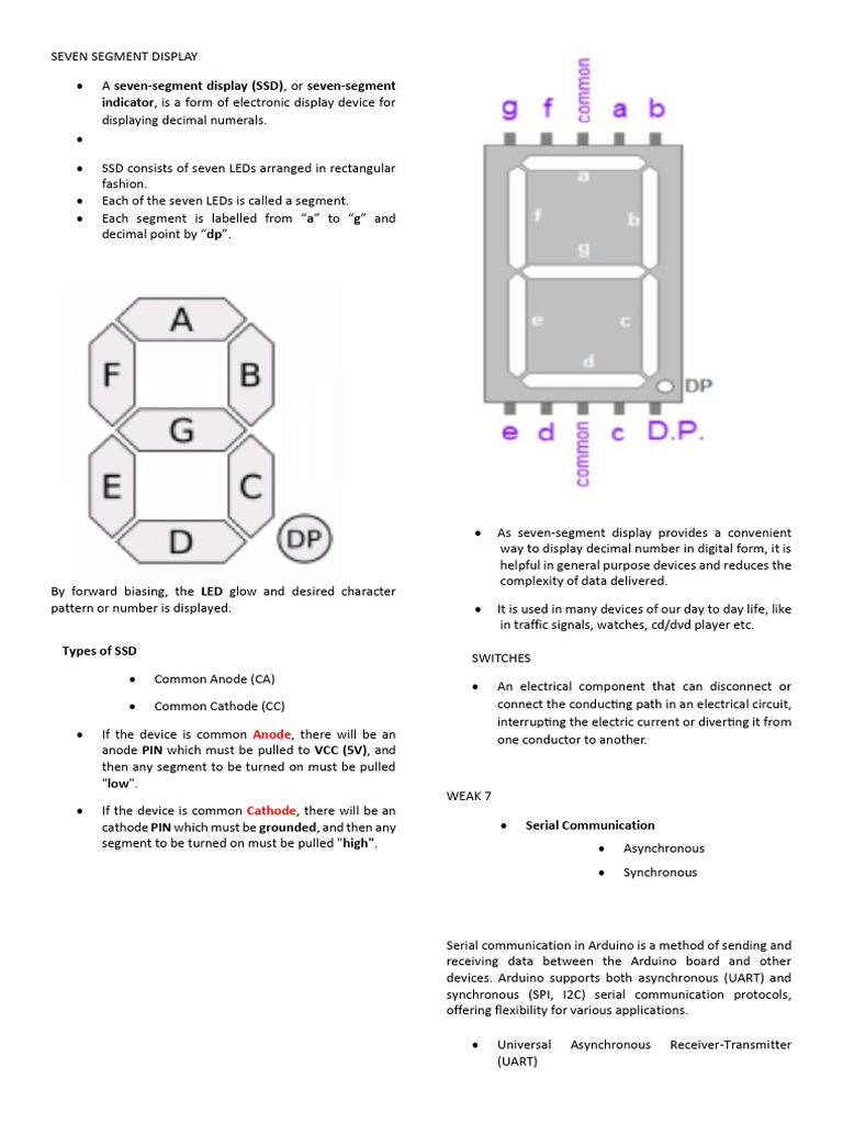 SEVEN-SEGMENT-DISPLAY | PDF | Electric Motor | Automation
