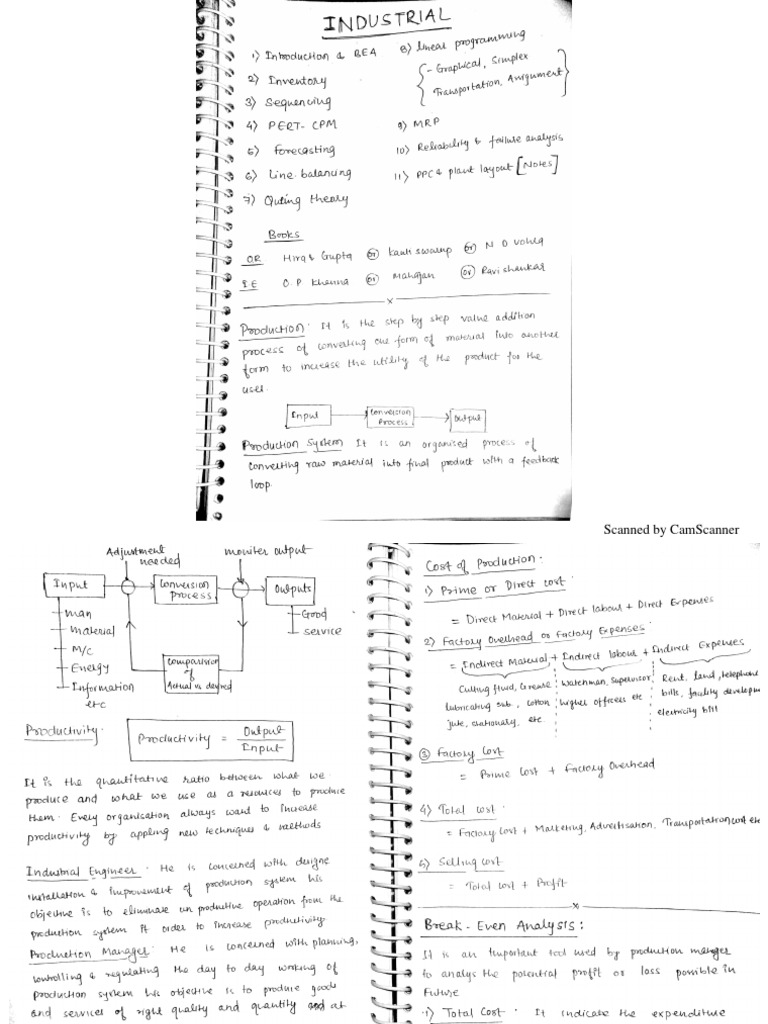 Industrial Engineering | PDF