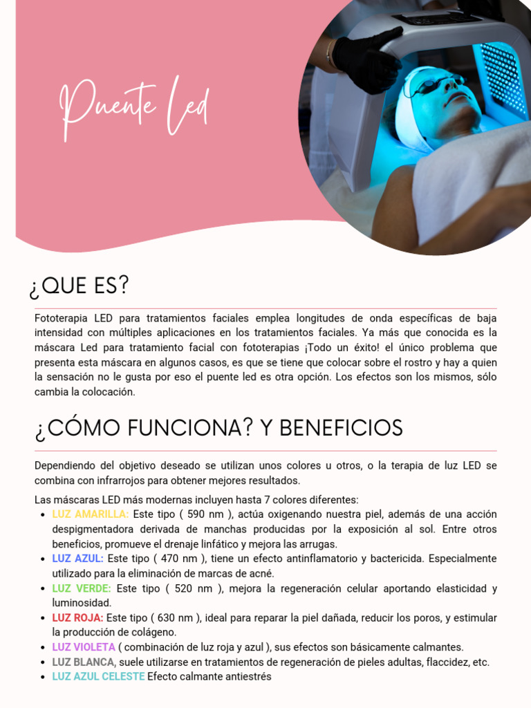 Ficha Técnica Puente LED | PDF | Diodo emisor de luz | Ligero