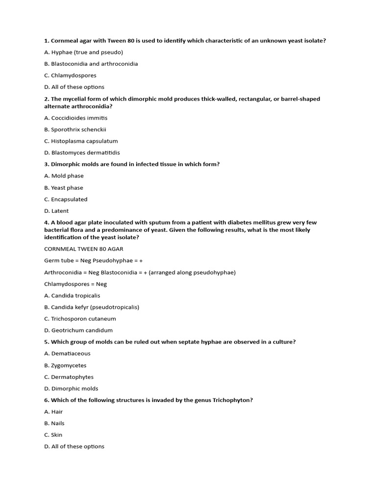 Test Myco Viro | PDF | Influenza | Influenza A Virus