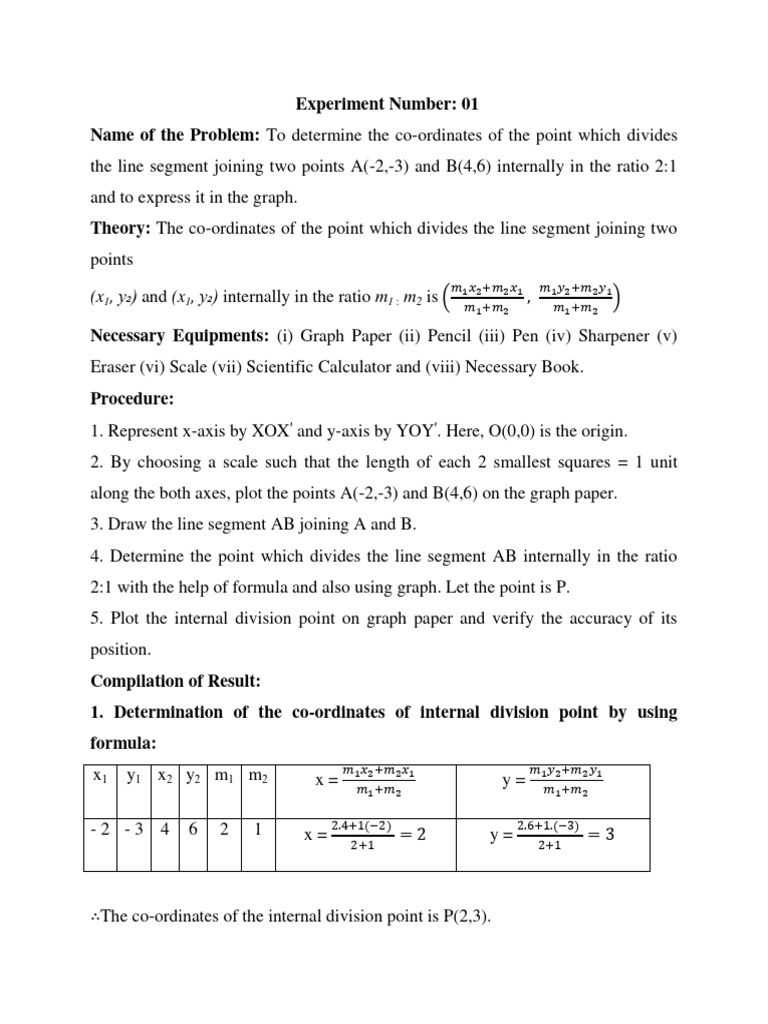 Math Practical Pdf Area Cartesian Coordinate System