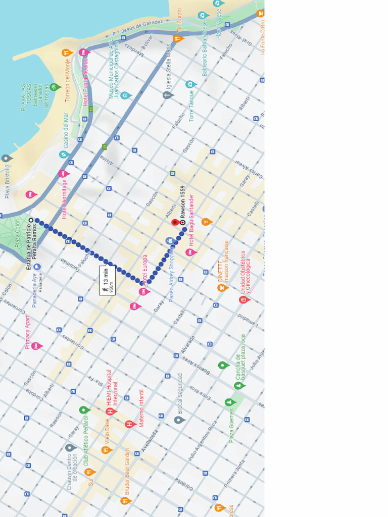 COPIASEstatua de Patricio Peralta Ramos a Rawson 1559 - Google Maps | PDF