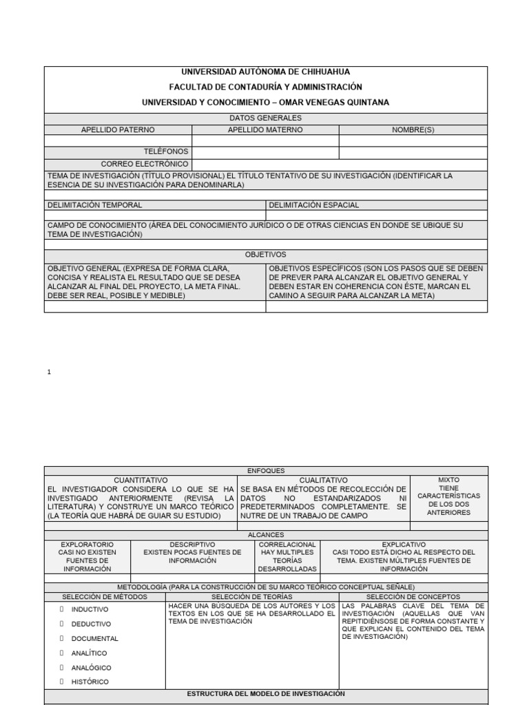 Protocolo Con Indicaciones | PDF | Teoría | Conocimiento