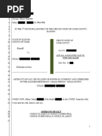 Affidavit of Truth Template | PDF | Natural And Legal Rights | Freedom ...