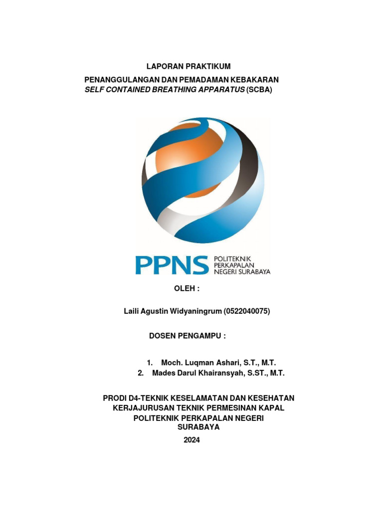 Laprak Scba Lili Fix BGT | PDF | Kesehatan Holistik | Sains & Matematika