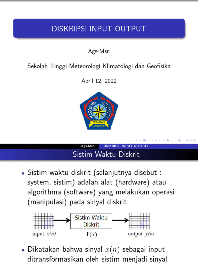 3 #Diskripsi Input Output | PDF | Metode & Bahan Ajar | Sains & Matematika