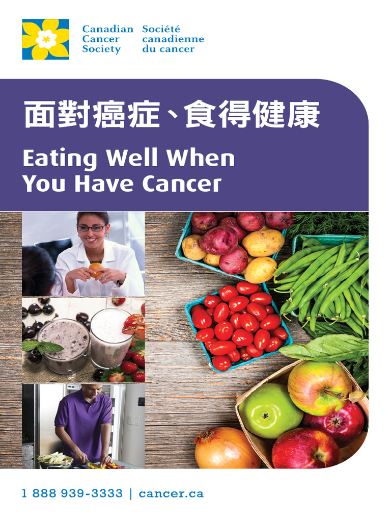 Eating Well When You Have Cancer Pdf