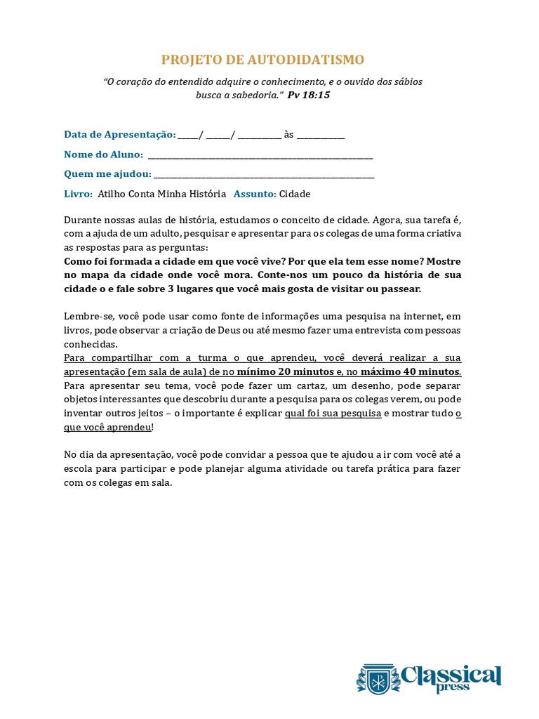 Projetos INF5 | PDF | Sabedoria | Brinquedos