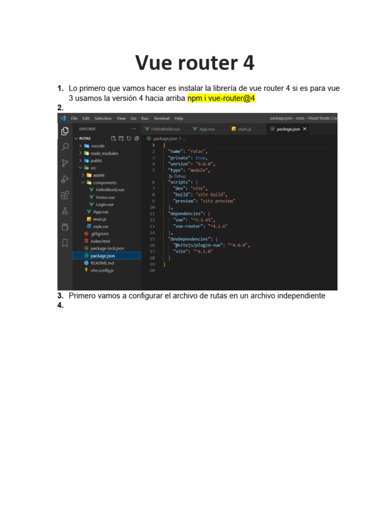 Manual de vue 3 actualizada | PDF | Aplicación movil | Software Manual de vue 3 actualizada | PDF | Aplicación movil | Software