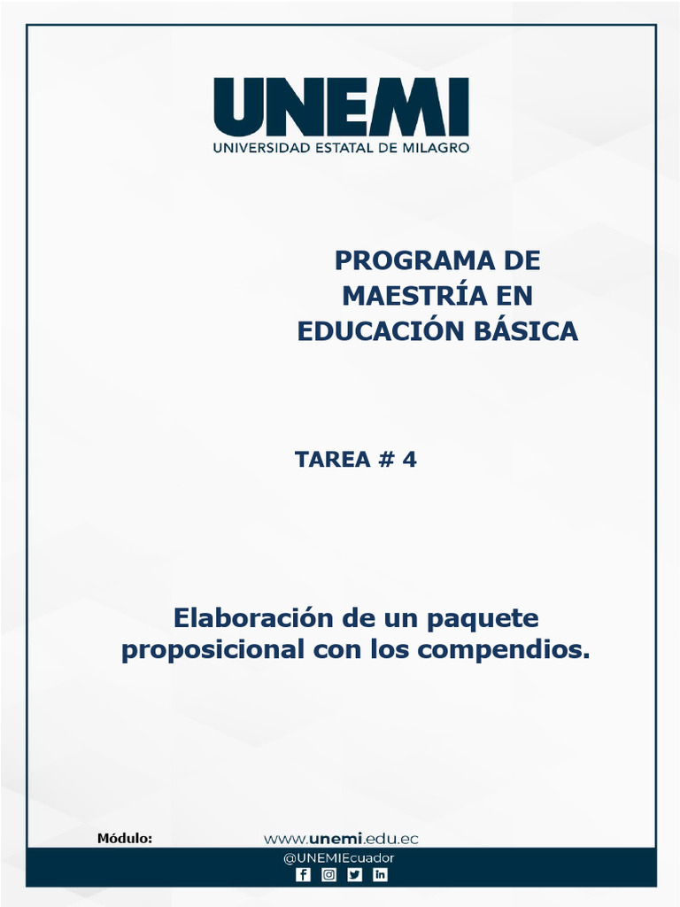 Tarea 4 Preposiciones | PDF | Evaluación | Aprendizaje