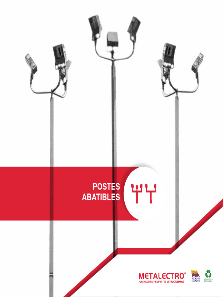 Catalogo Digital Postes | PDF