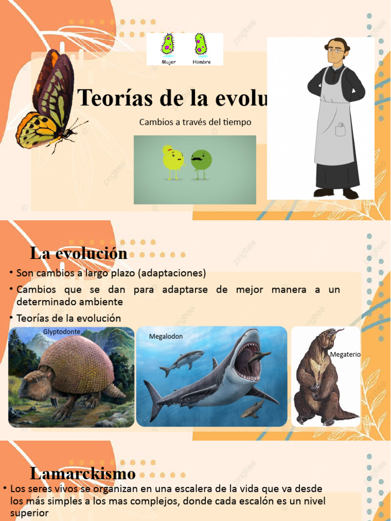 Teorías de la Evolución | PDF