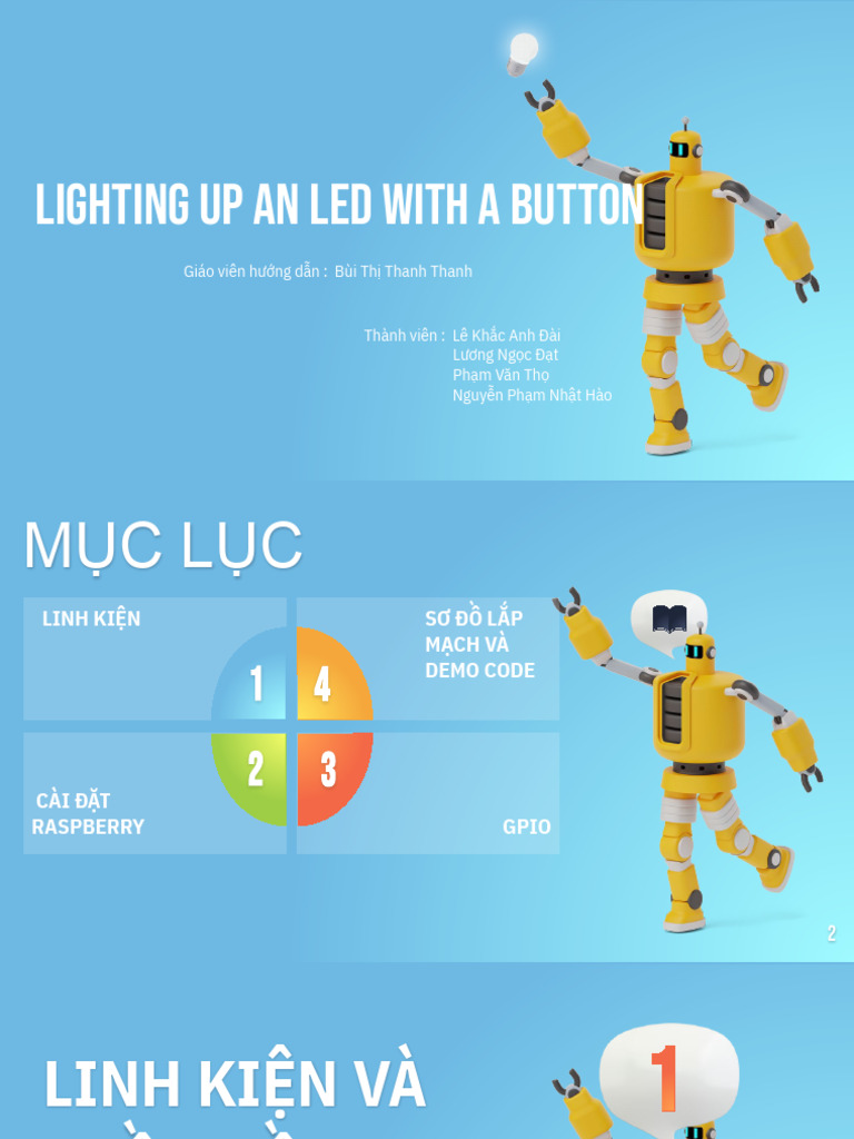 Lighting Up An Led With A Button | PDF