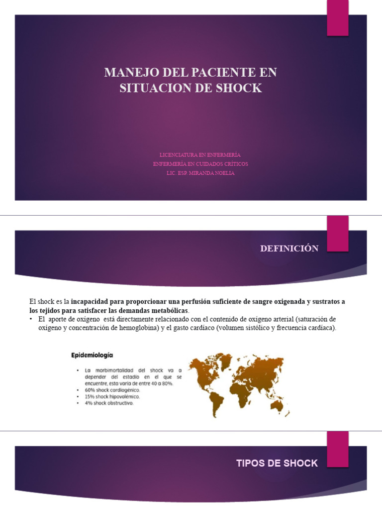 Manejo Del Paciente en SHOCK | Descargar gratis PDF | Choque ...