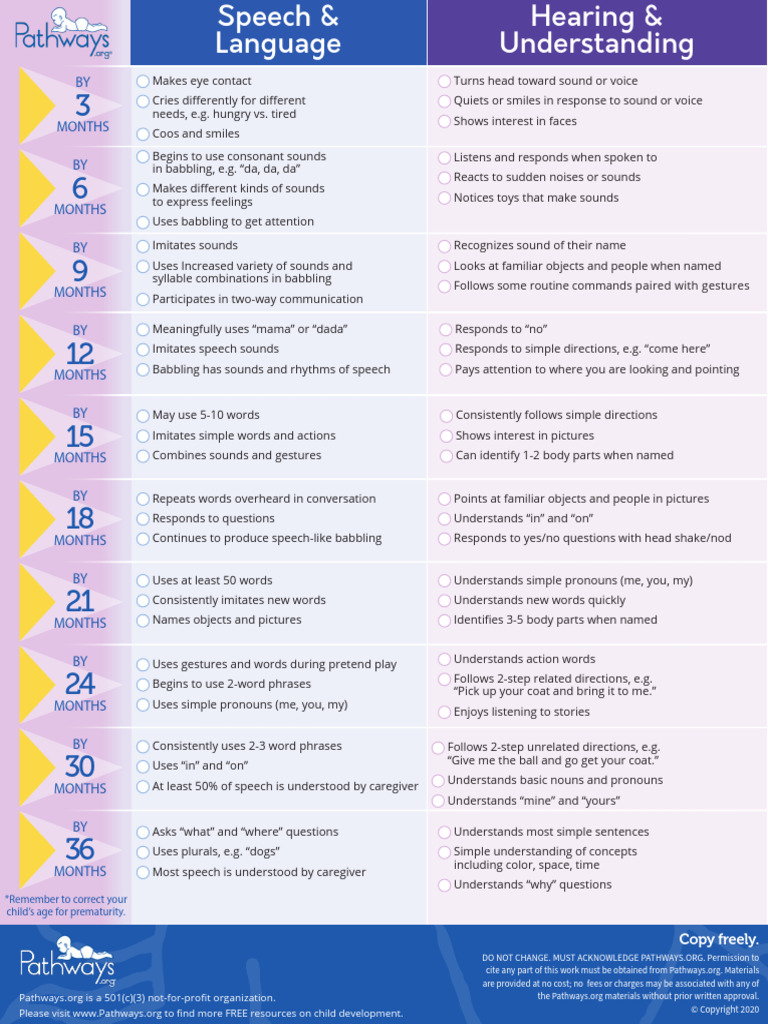 CommunicationChecklist English 8.5x11 2020 Adjusted | PDF | Word | Gesture