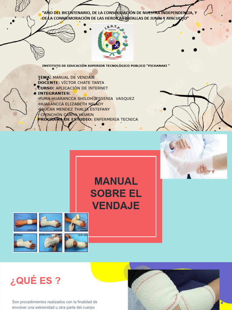 Manual de Vendaje | PDF