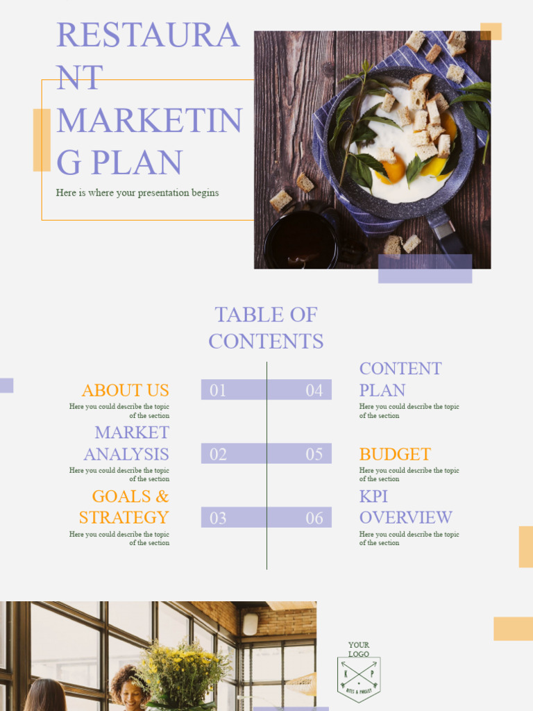 Restaurant Marketing Plan Pdf Planets Solar System 6330