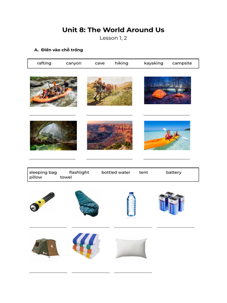 ILSW - Unit 8 - The World Around Us | PDF