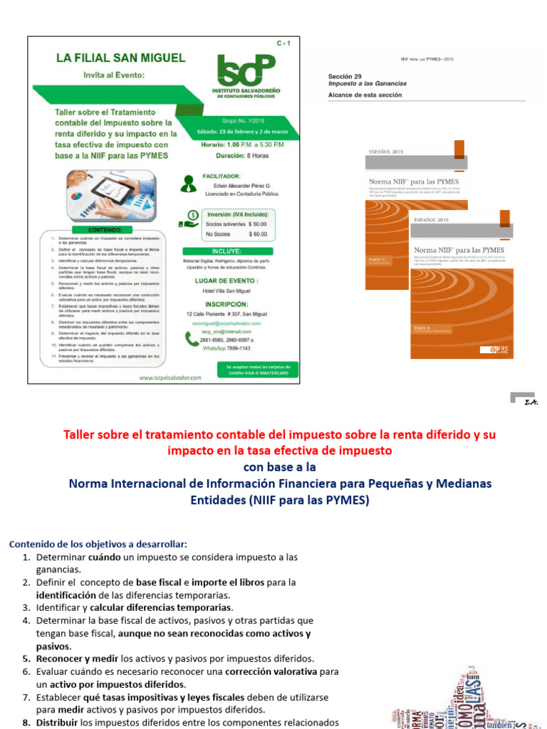 S29 - Impuesto A Las Ganancias v1 | PDF | Impuestos | normas internacionales de INFORMACION ...