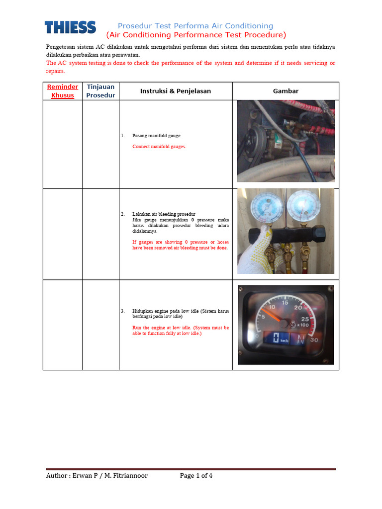 7. Performance test procedure | PDF