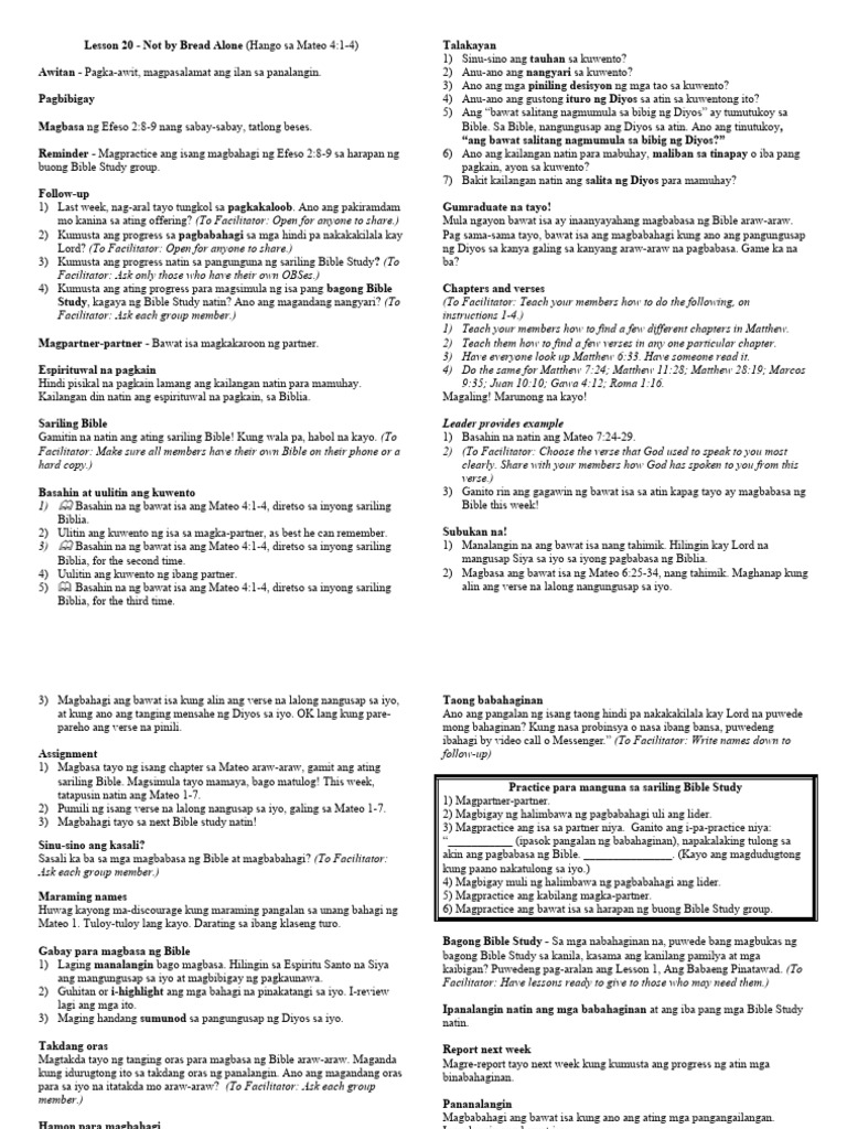 20.not by Bread Alone.6 | PDF