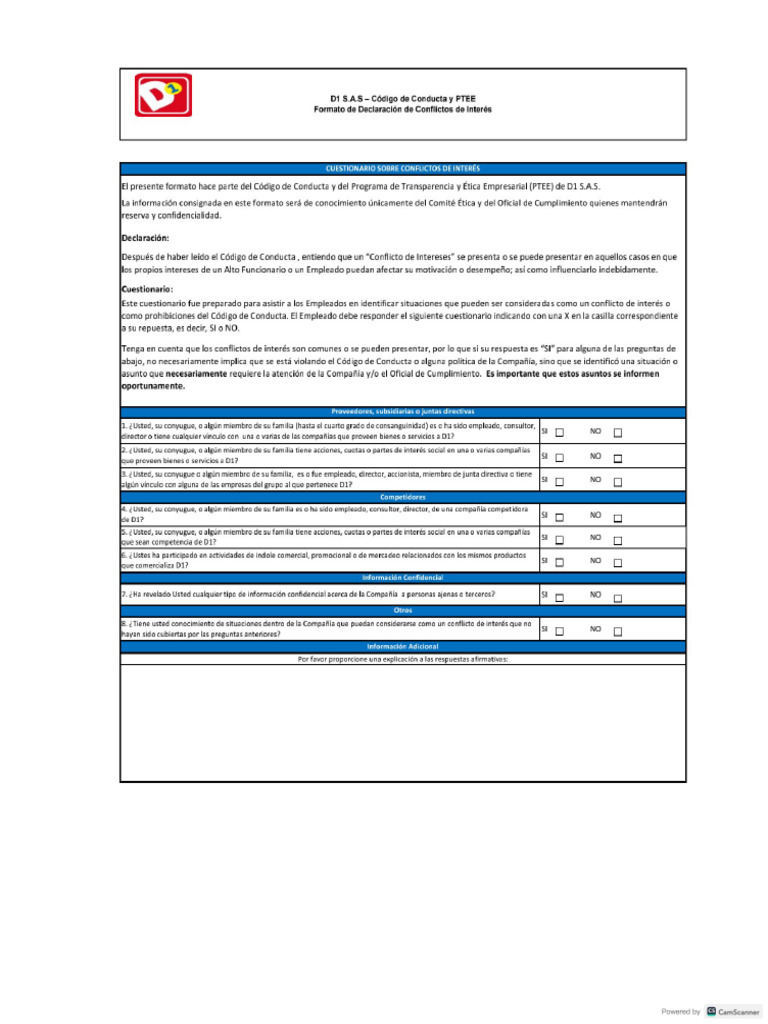 20 -FORMATO CONOCIMIENTO EMPLEADOS 2022 (3)(1) | PDF