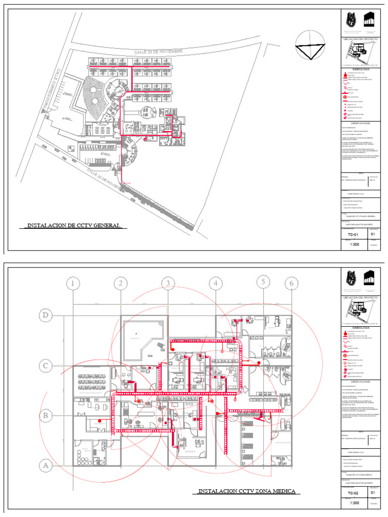 Planos de Instalación de CCTV | PDF
