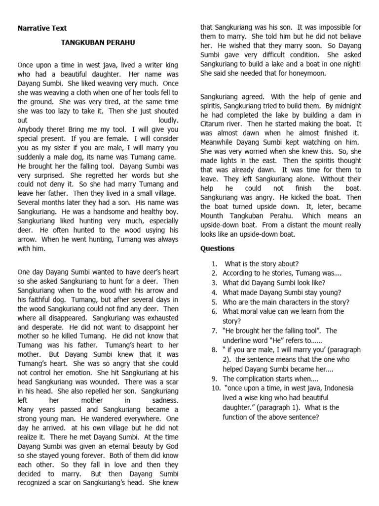 Narrative Text | PDF