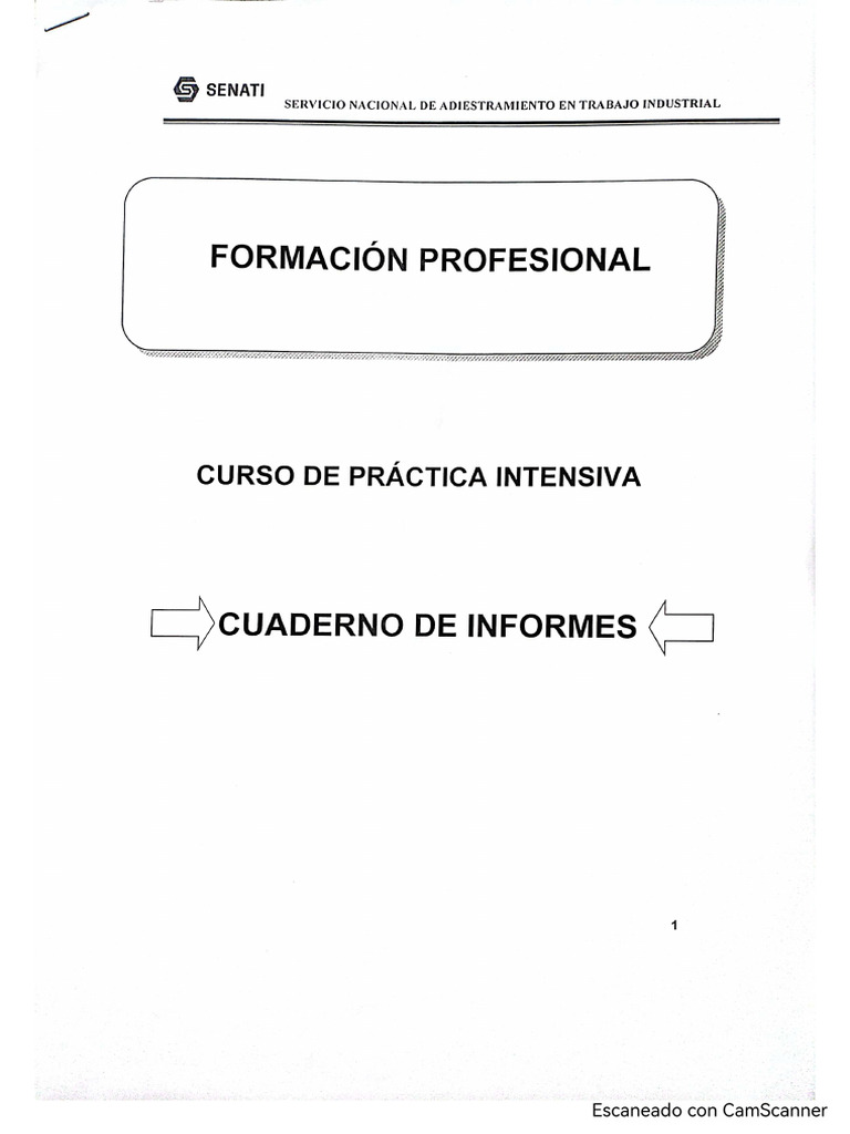 CUADERNO DE INFORME COMPLETO | PDF