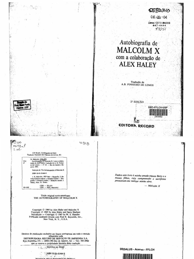 Autobiografia de Malcolm X | PDF