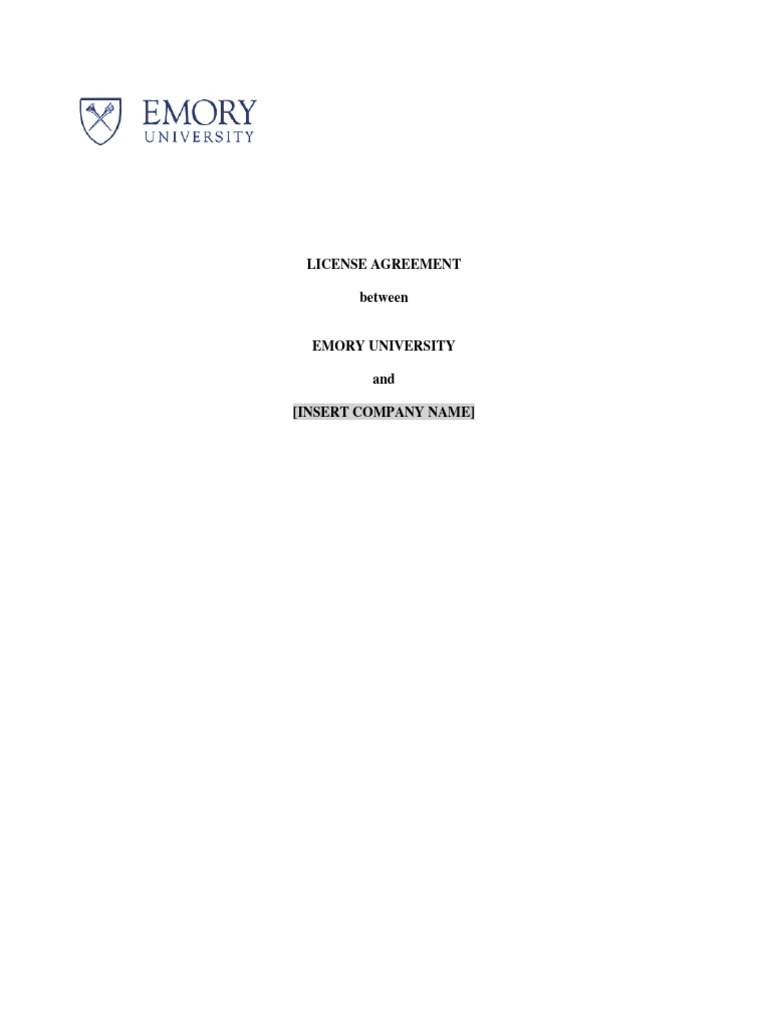 Emory Exclusive Equity Template | Download Free PDF | Indemnity ...