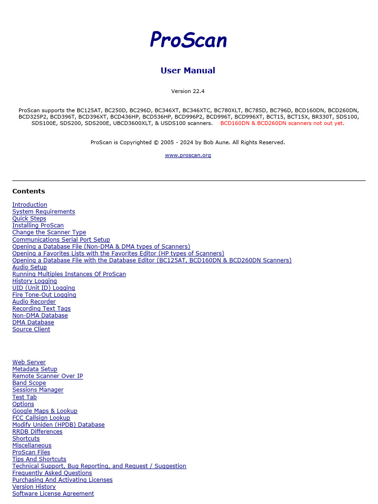 ProScan Manual | Download Free PDF | Port (Computer Networking) | World ...