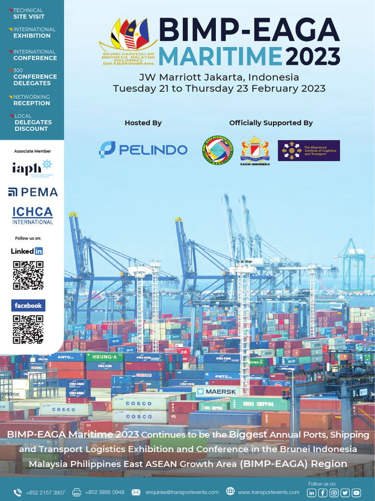 BIMP-EAGA Maritime 2023 Indonesia Event Programme | Download Free PDF | Freight Transport ...