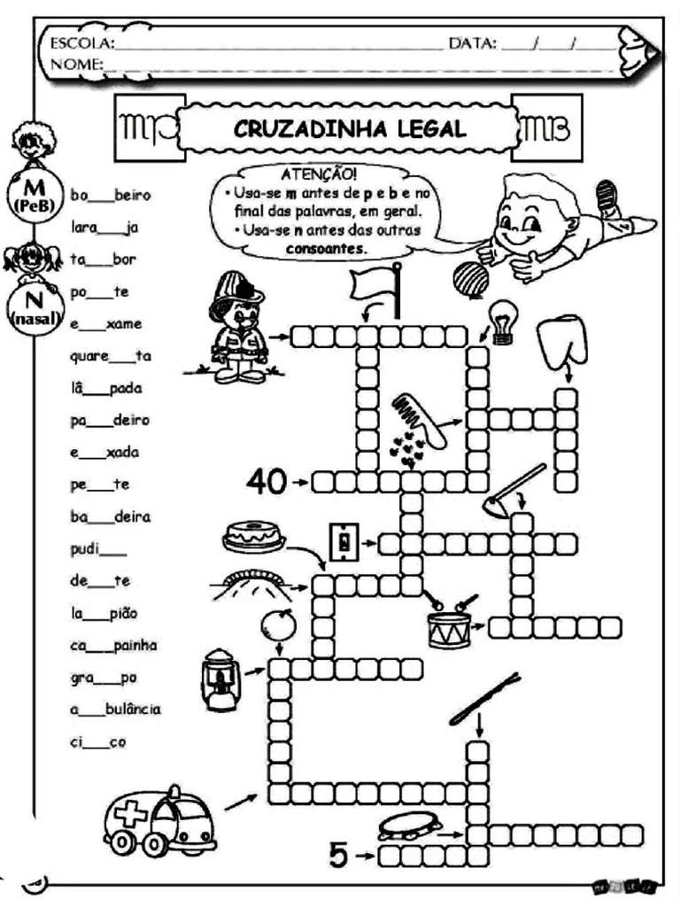 Cruzadinha M N | PDF