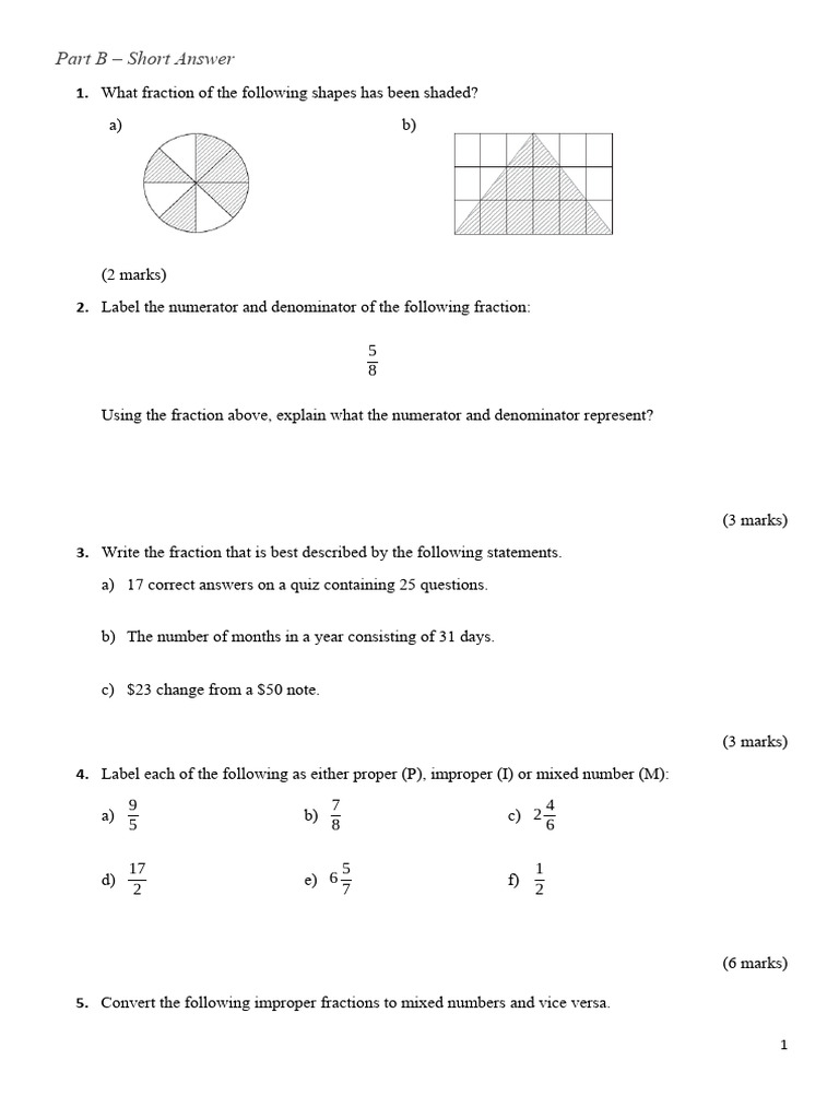 Fractions Practise CAT | Download Free PDF | Division (Mathematics ...
