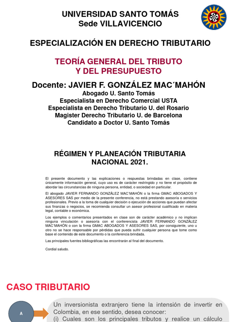 Esp-Tributario Teoria General Del Tributo 2022 27y28mayo-22 - 2 | Descargar gratis PDF ...