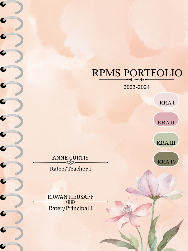 RPMS TEMPLATE-MINIMALIST DESIGN | Download Free PDF | Learning | Lesson ...