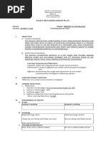 Detailed Lesson Plan About Interjection | PDF | Lesson Plan | Learning