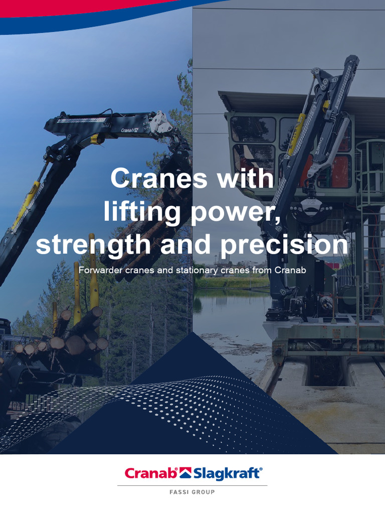 Cranab FC Brochure EN | PDF | Crane (Machine) | Tractor