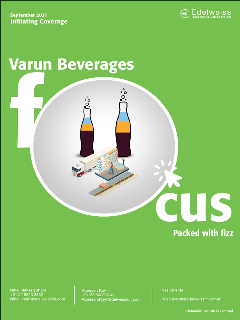 Varun Beverages: Packed With Fizz | PDF | Pepsi Co | Mergers And ...