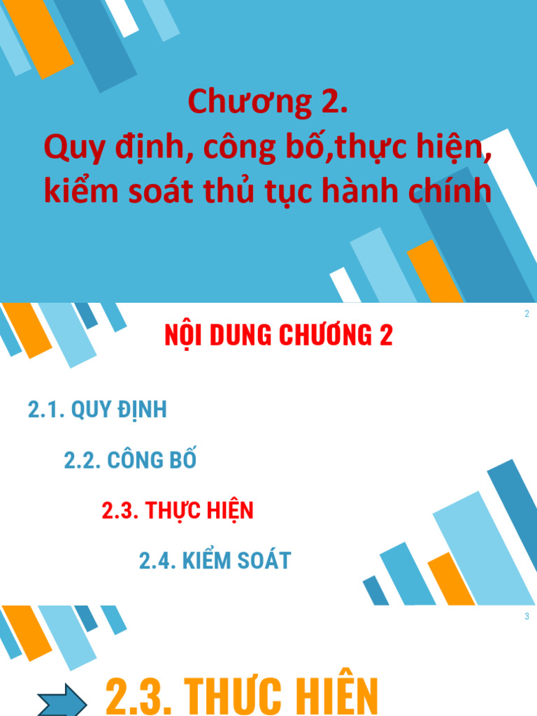 C2.2. Thuc Hien Kiem Soat TTHC | PDF