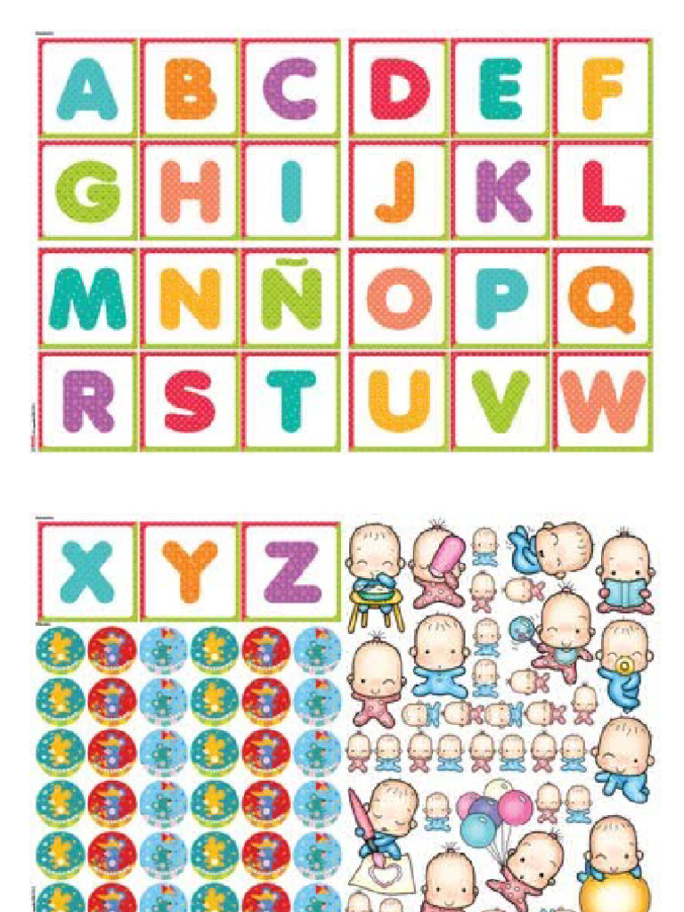 Abecedario Imprimible Pdf