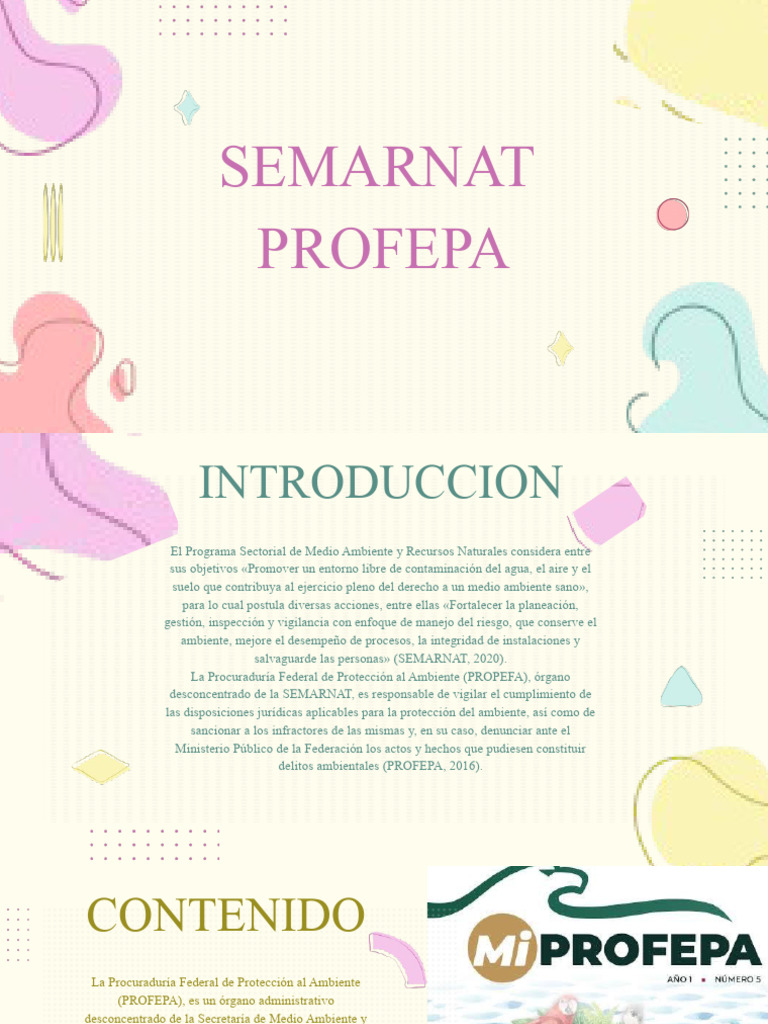 Semarnat Profepa | PDF | Ciencias sociales
