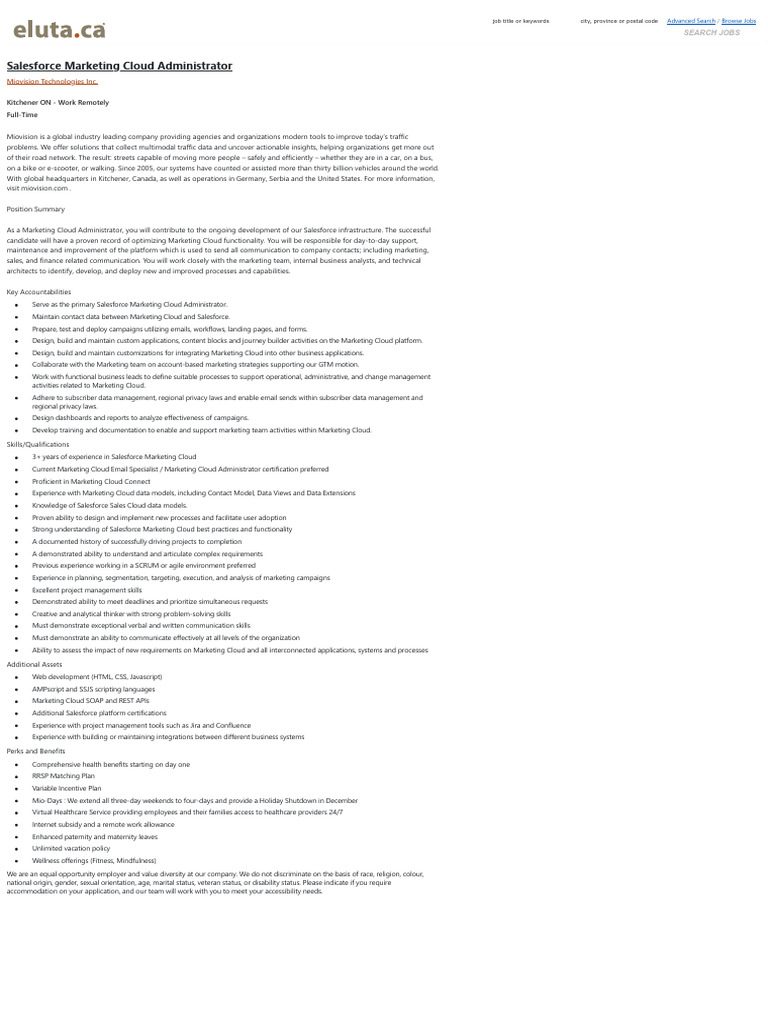 Salesforce Marketing Cloud Administrator | PDF | Cloud Computing | Marketing